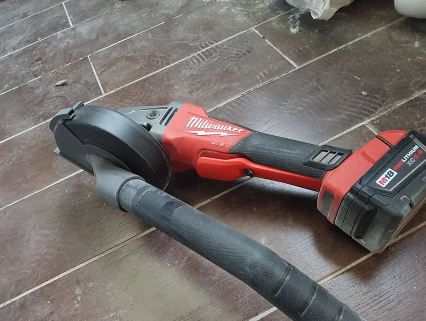 Milwaukee M18 Grinder Dust Port Shroud Attachment - Easy Dust Removal ...